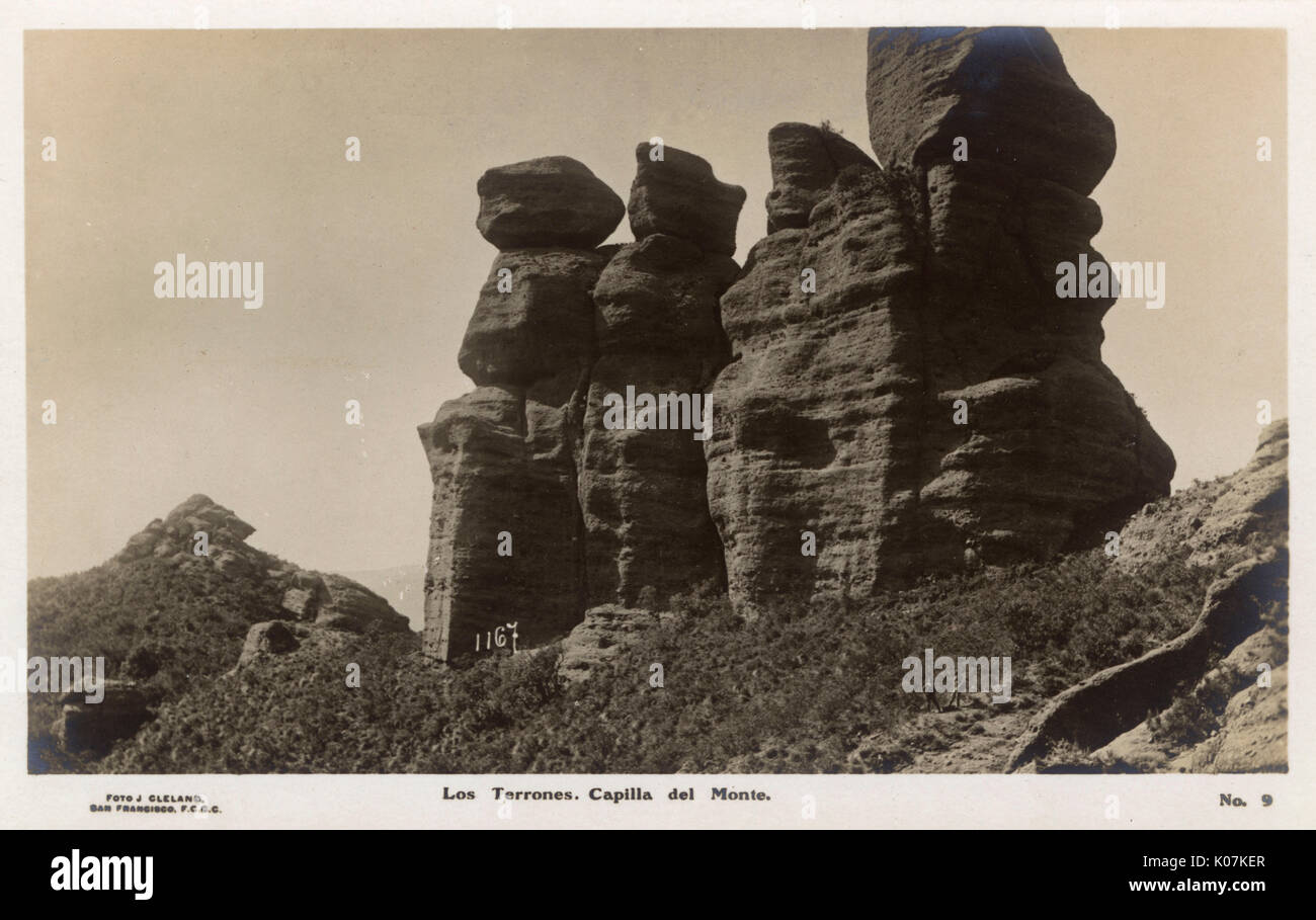 Los Terrones, Capilla del Monte, Argentina, South America Stock Photo ...