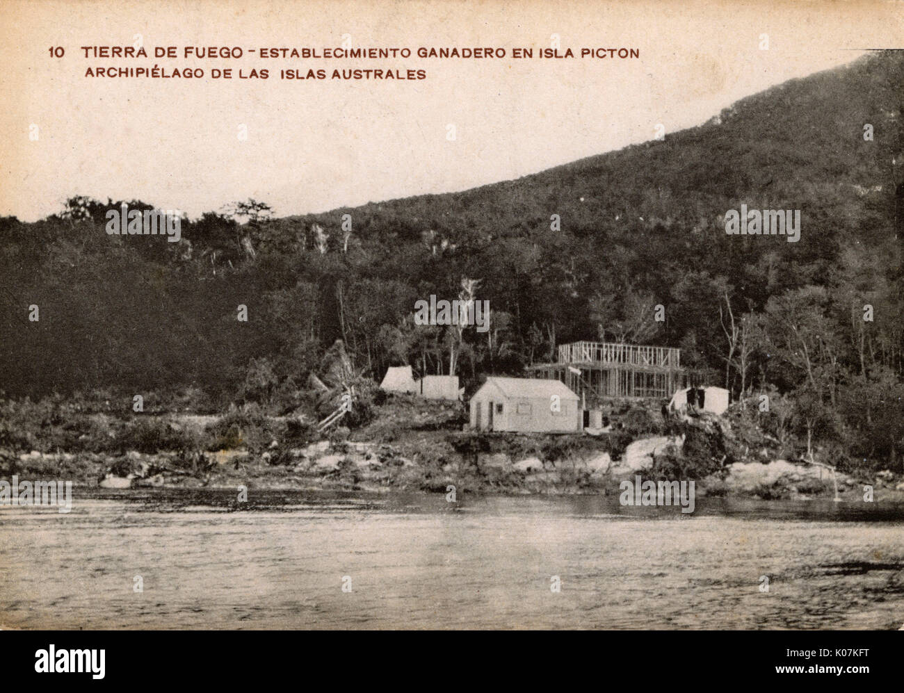 Picton Island, Tierra del Fuego, Argentina, South America Stock Photo ...