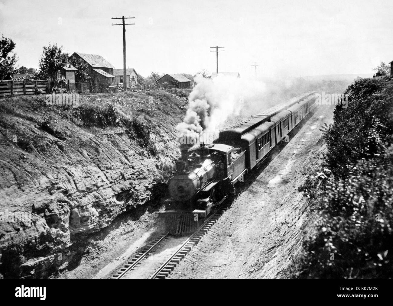 The railway train hi-res stock photography and images - Alamy