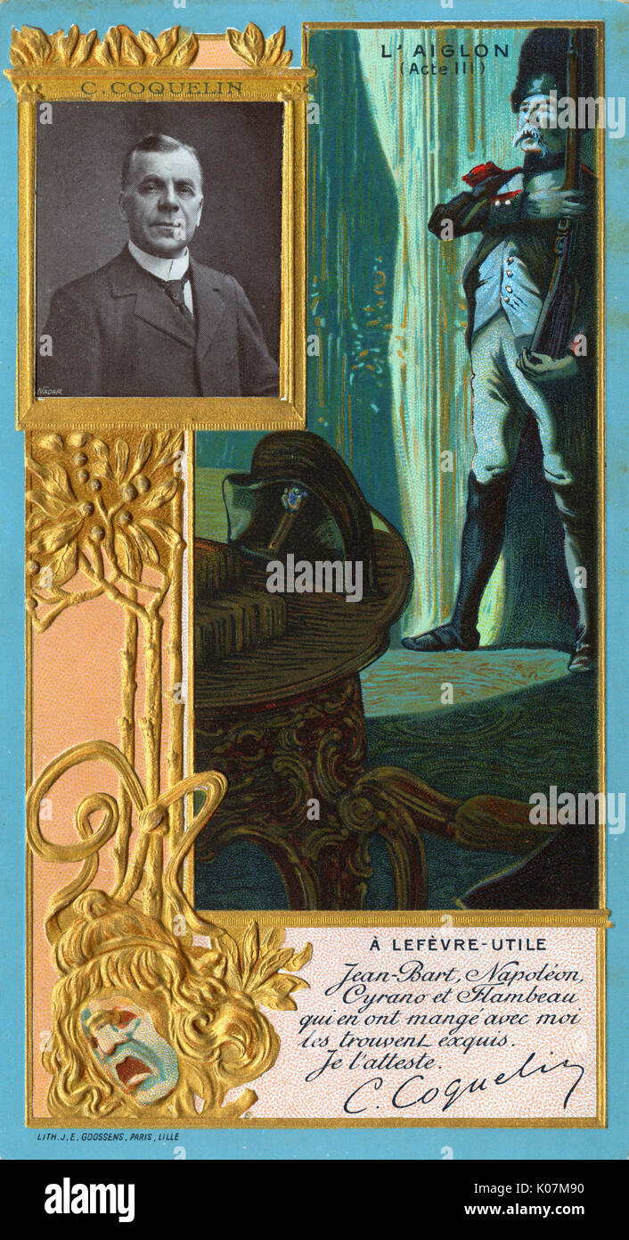 Benoit-Constant Coquelin - French Actor Stock Photo - Alamy