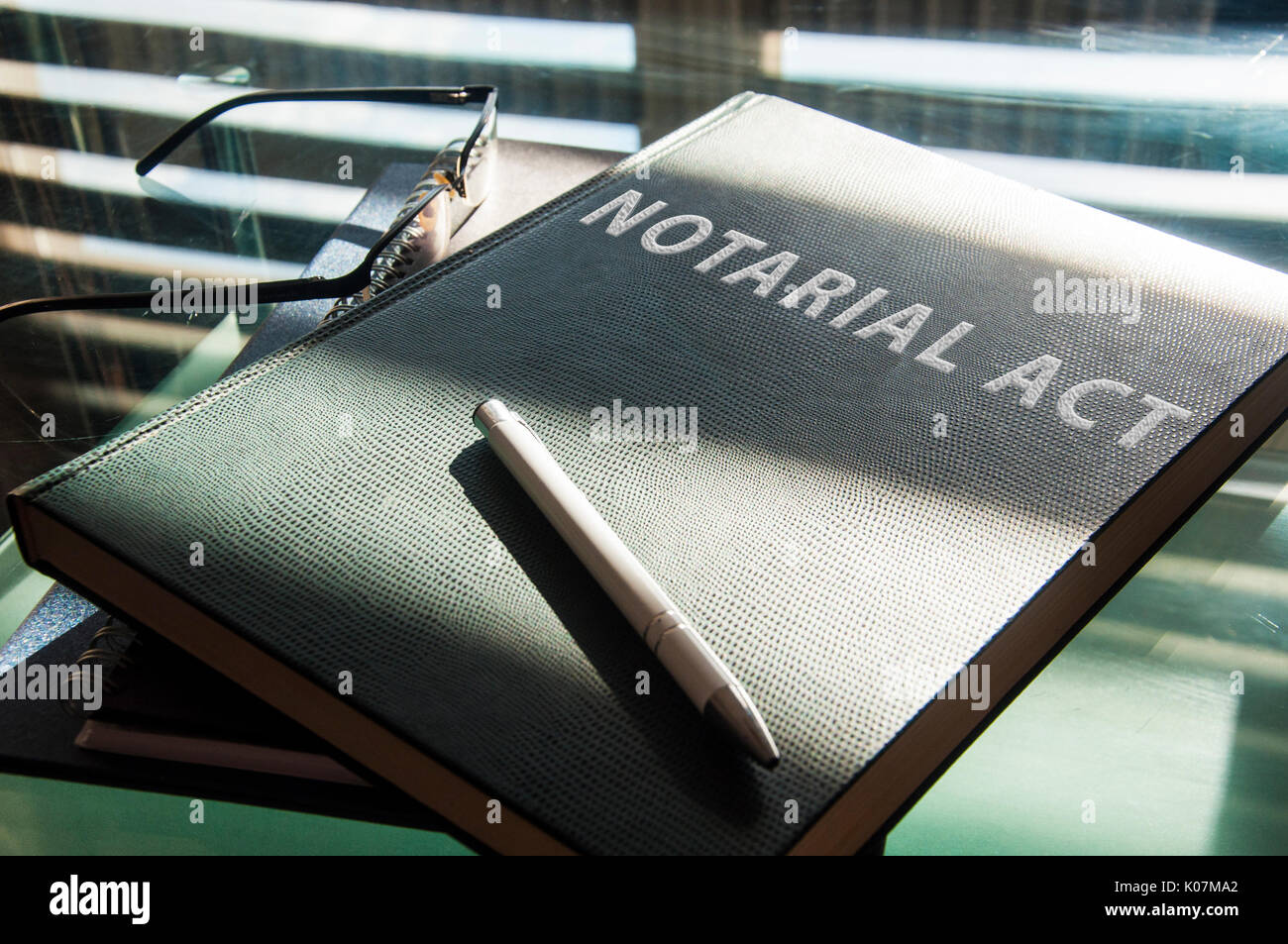 a notarial act to be signed Stock Photo - Alamy