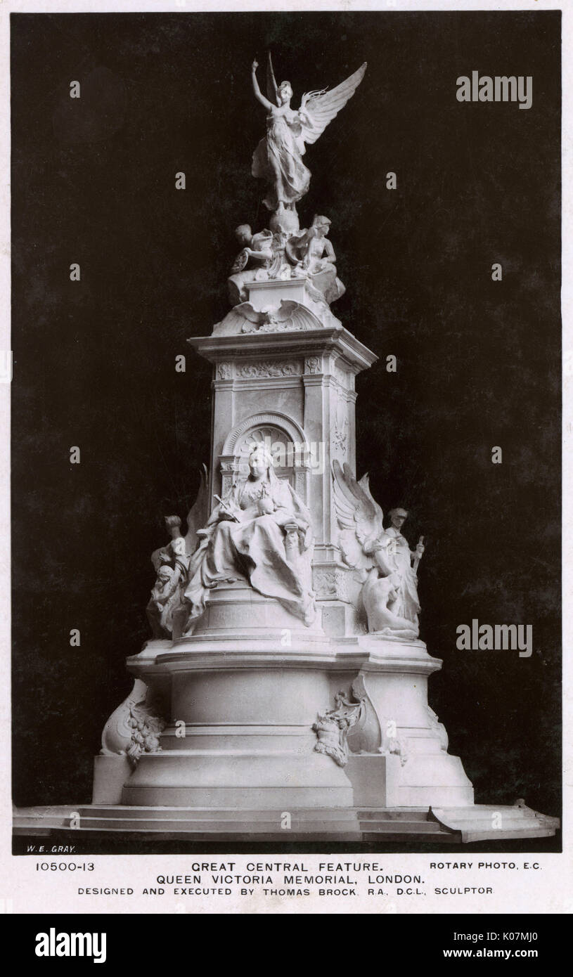 Buckingham Palace Mall London 1910 High Resolution Stock Photography ...