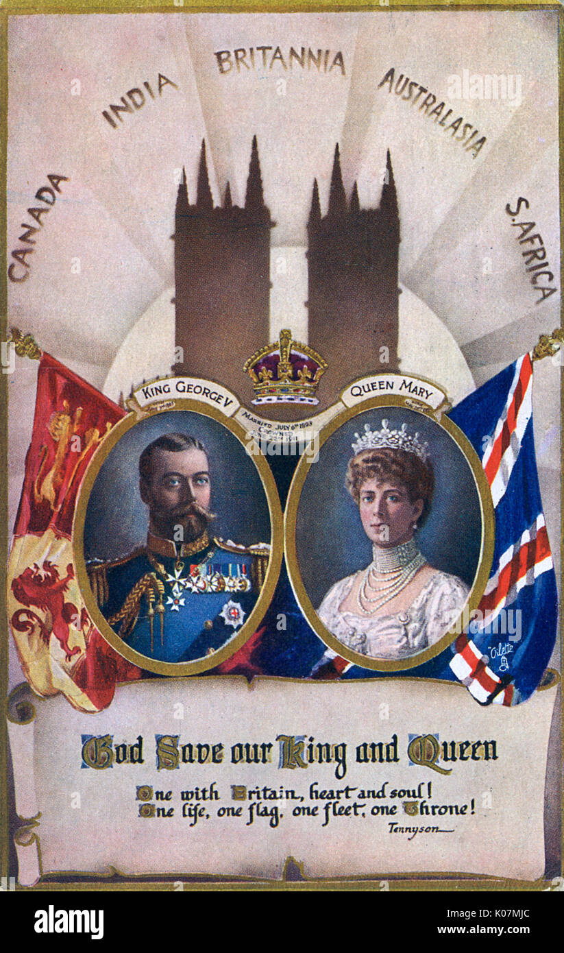 God save the queen flag hi-res stock photography and images - Alamy