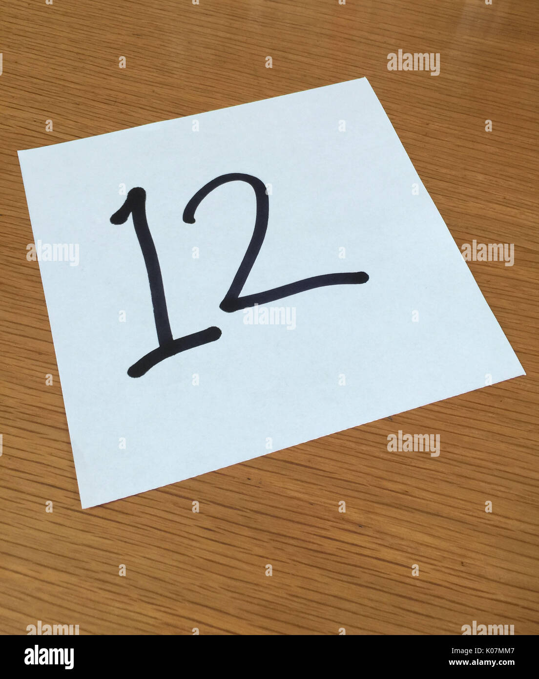 Number 12 hi-res stock photography and images - Alamy