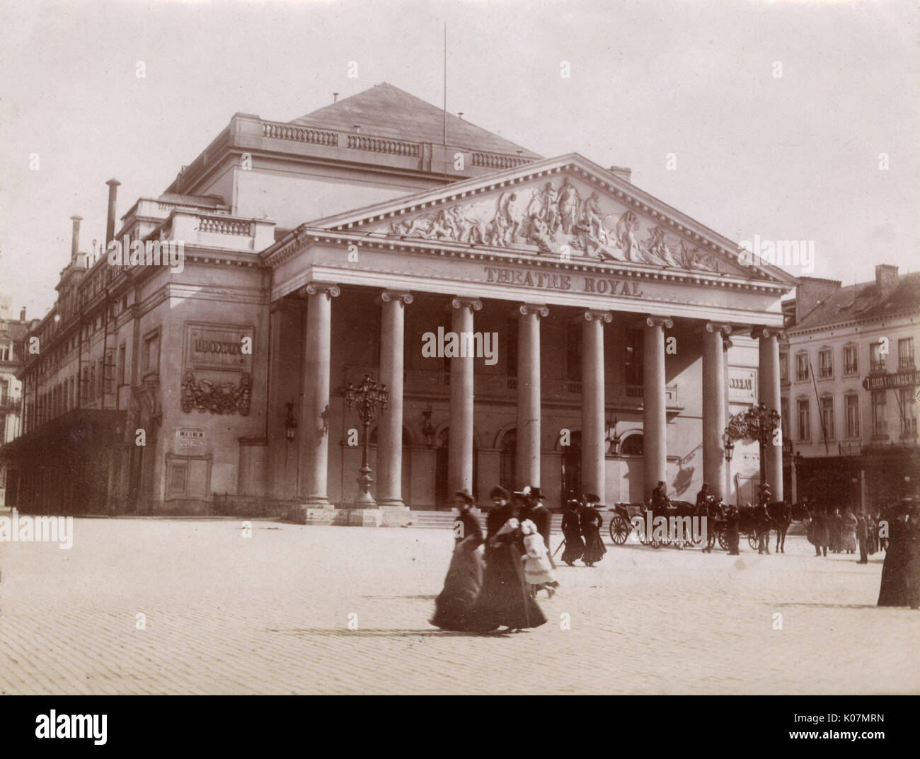 Theatre Royal and Opera House, Brussels, Belgium Stock Photo - Alamy