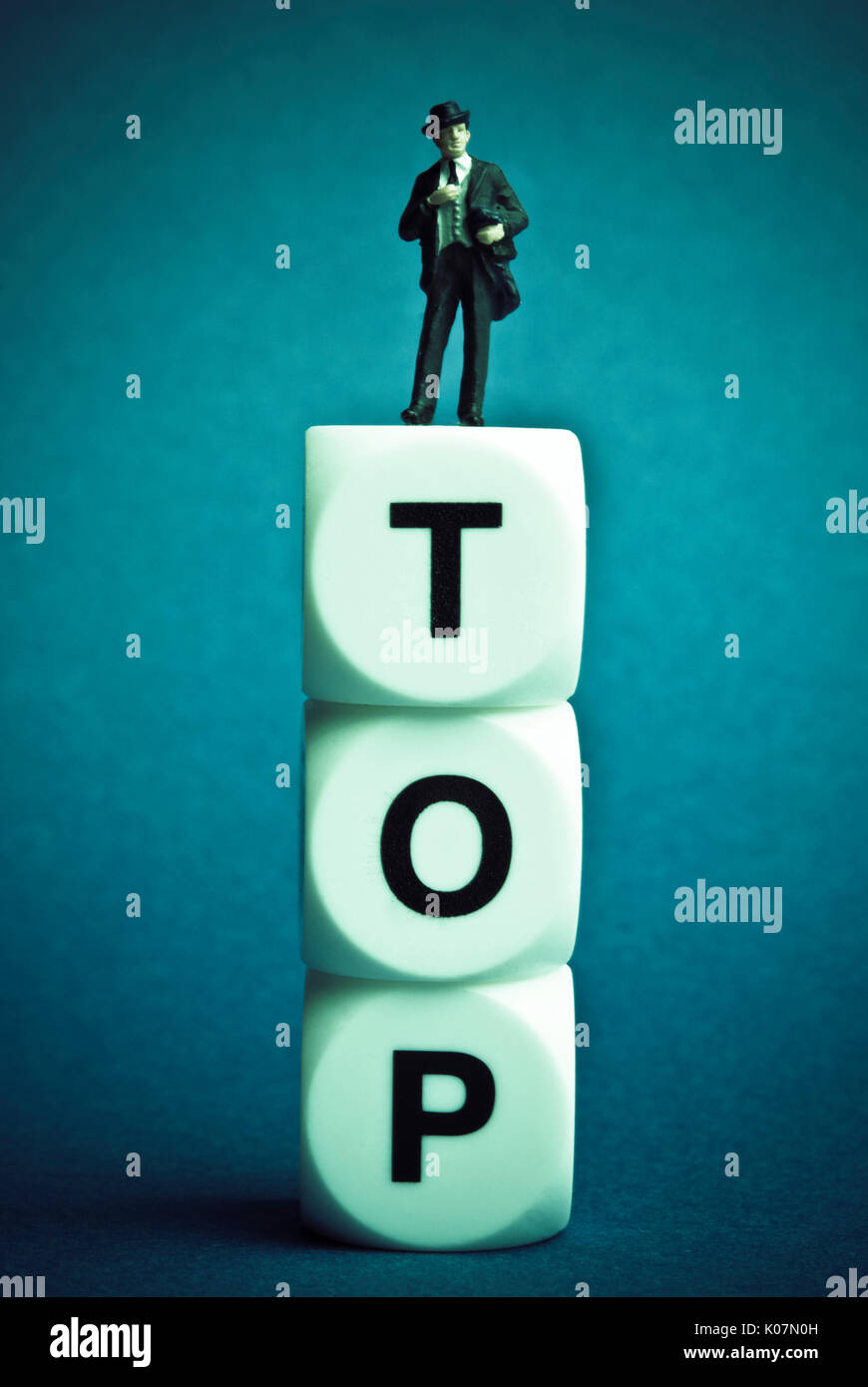 reaching the top Stock Photo - Alamy