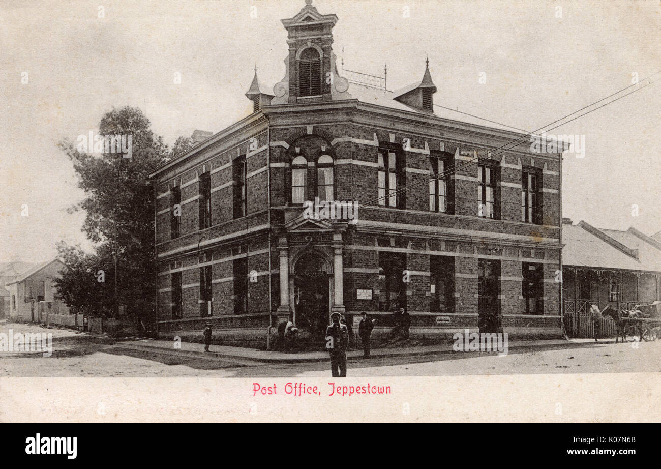 Jeppestown, Johannesburg suburb, South Africa - Post Office Stock Photo ...