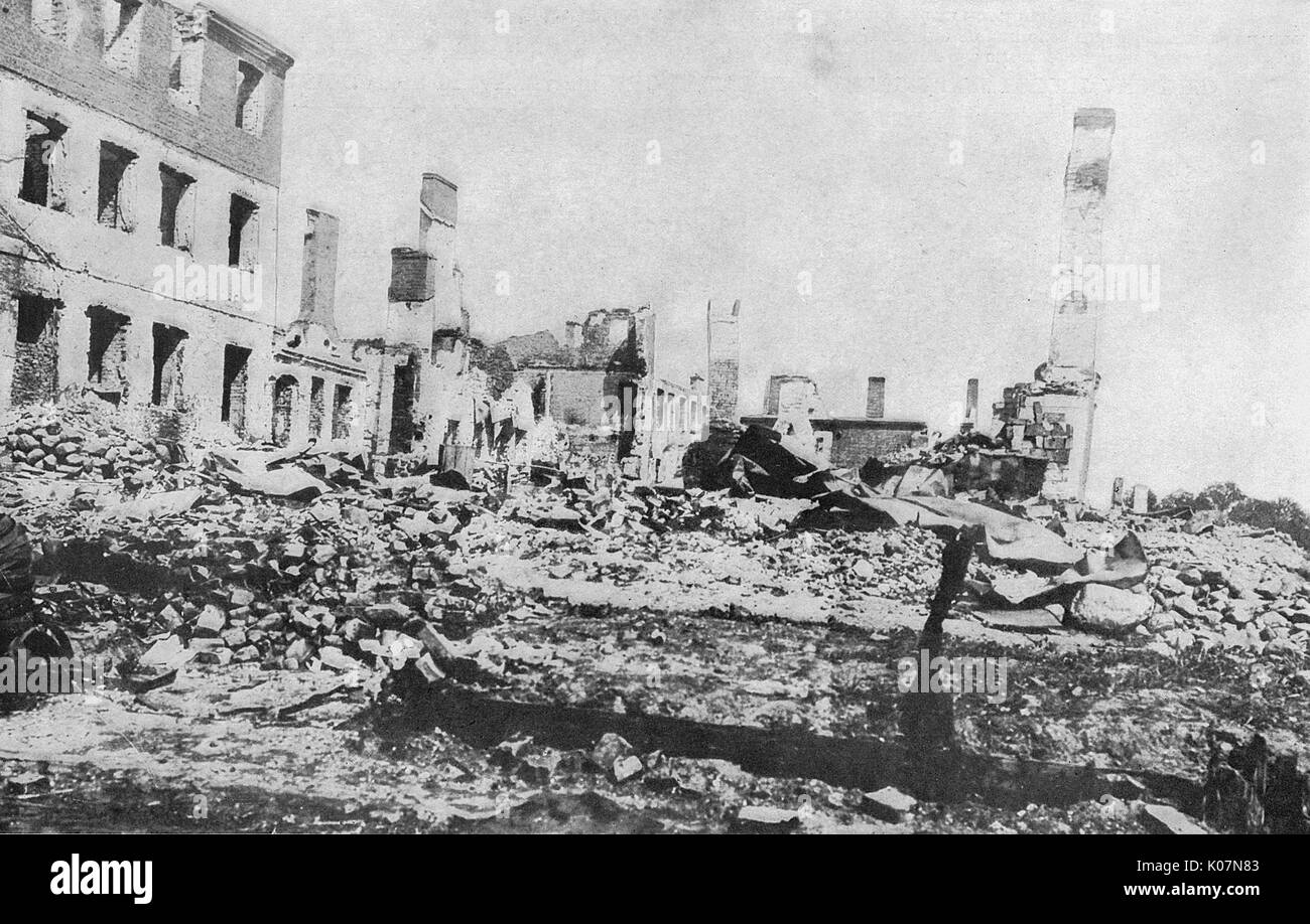 Devastated village hi-res stock photography and images - Alamy