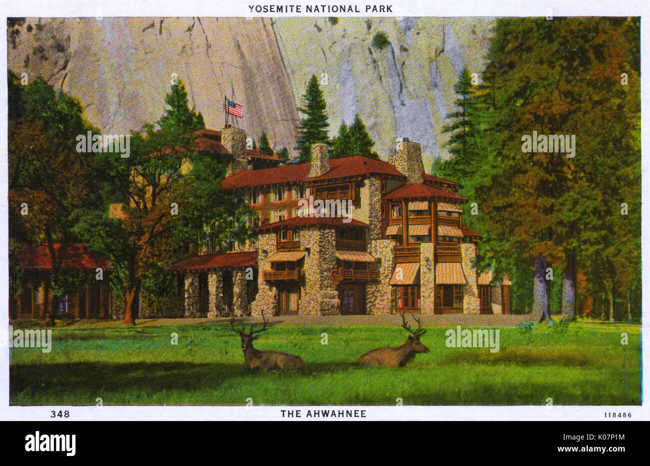 Ahwahnee Hotel, Yosemite National Park, USA Stock Photo - Alamy