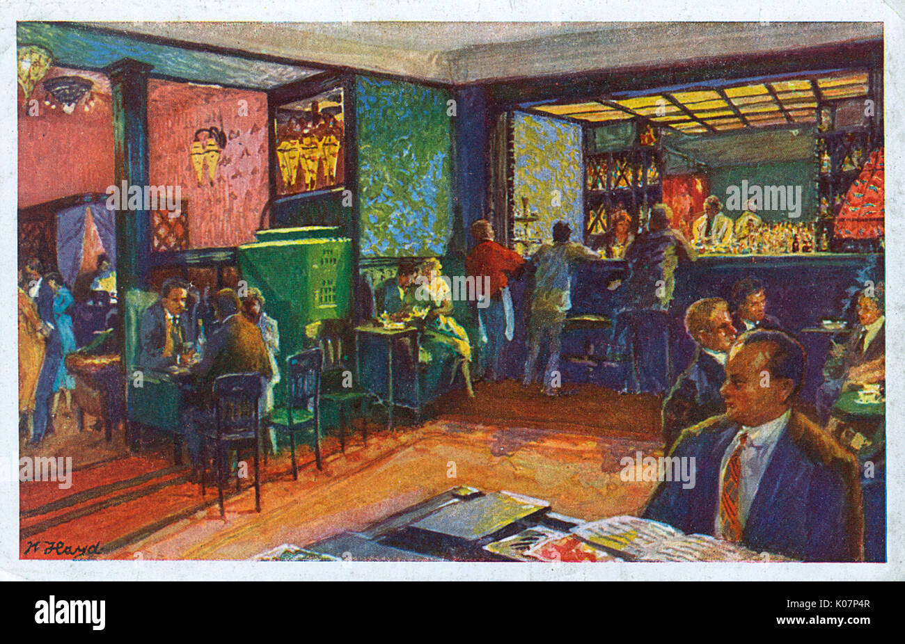 1940s bar hi-res stock photography and images - Alamy