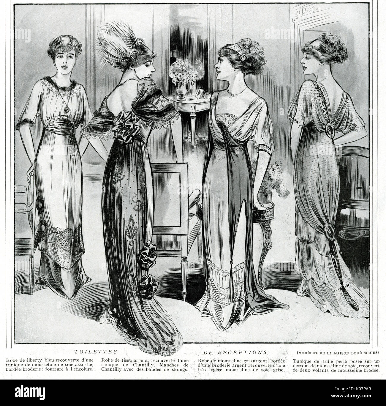 Women's fashion 1910 hi-res stock photography and images - Alamy