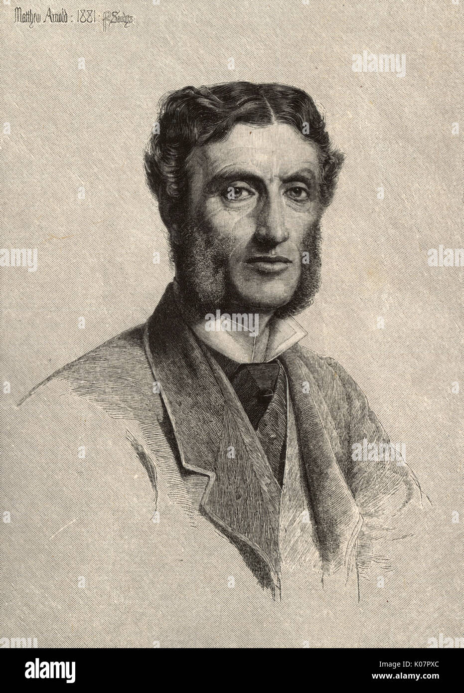 Matthew arnold portrait sandys hi-res stock photography and images - Alamy