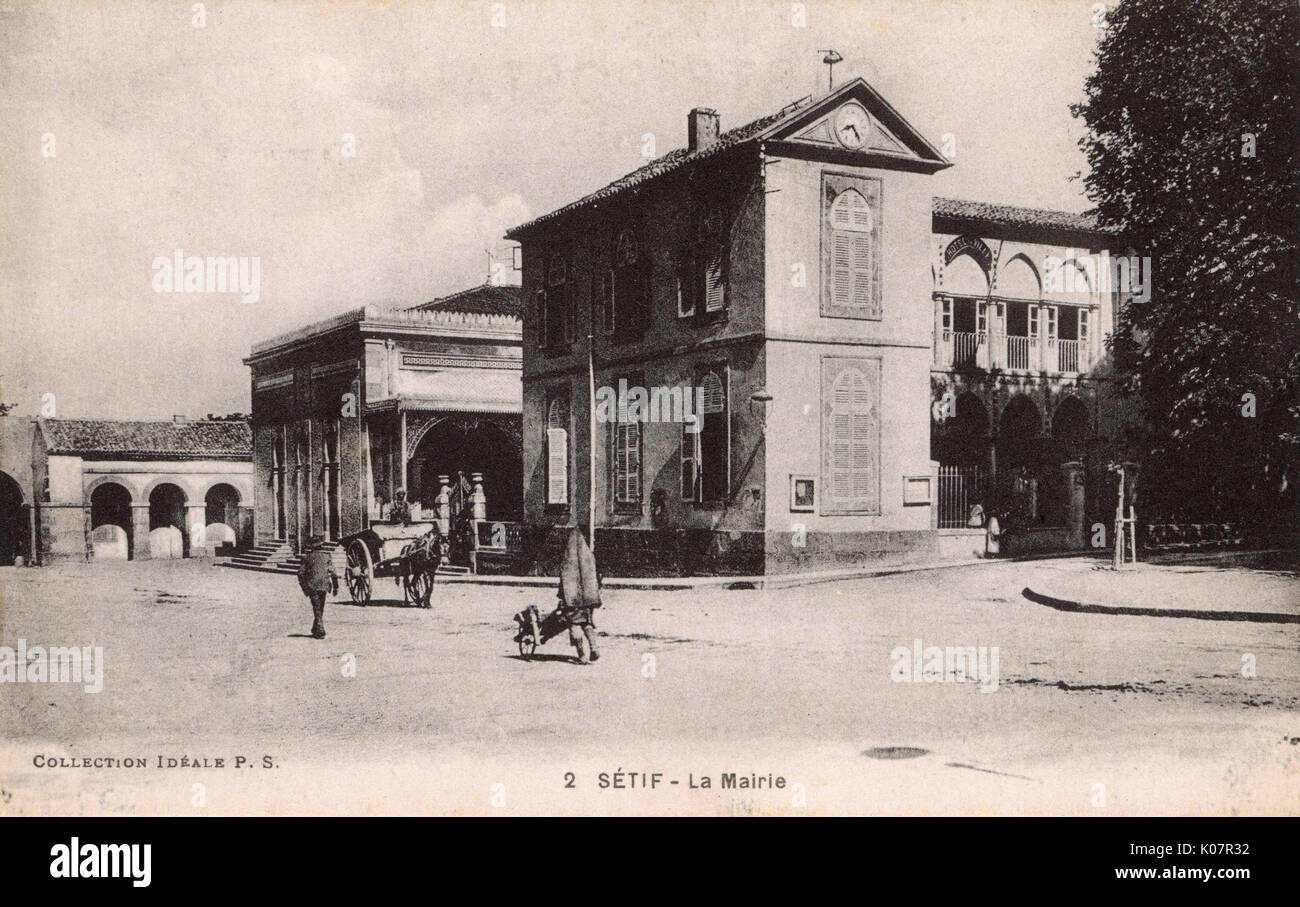 Town Hall, Setif, Algeria Stock Photo - Alamy