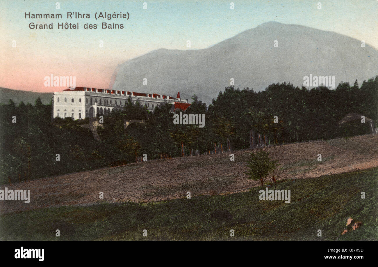 Grand Hotel in Hammam R'hira (Righa), Algeria Stock Photo - Alamy