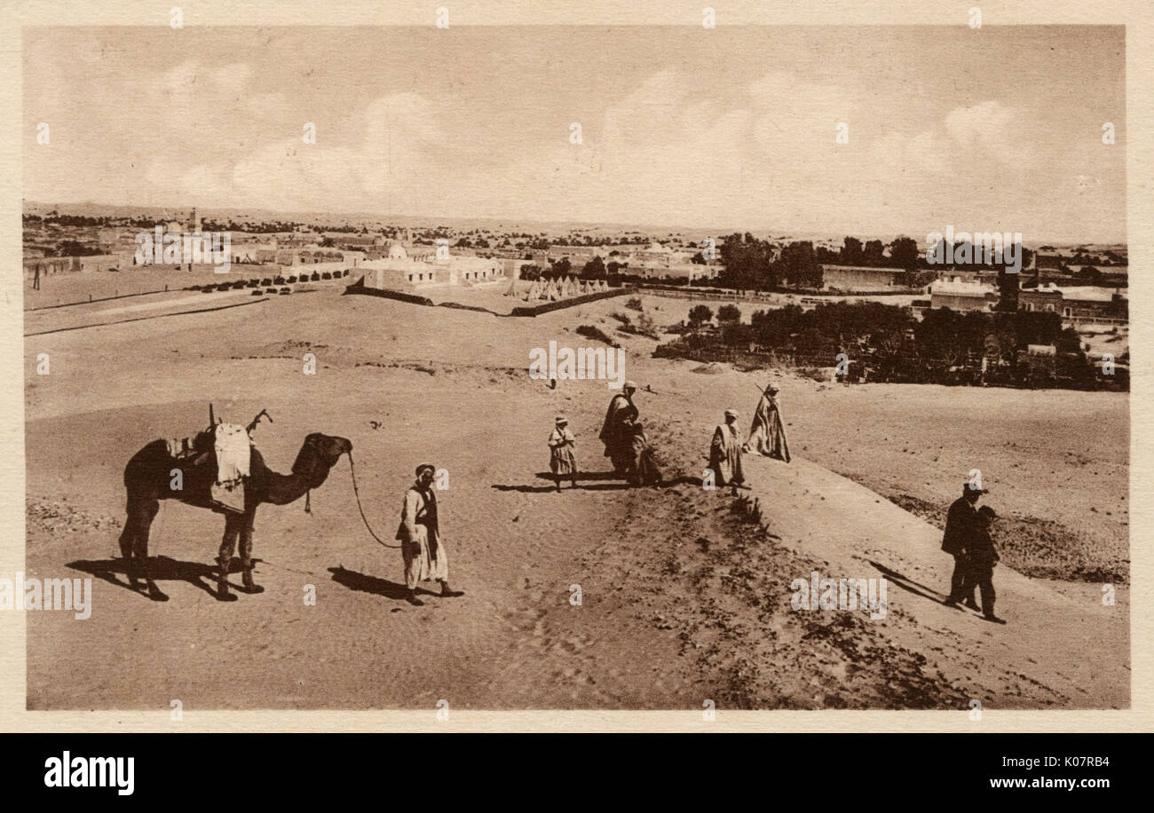 Aerial view of El Oued, Algeria Stock Photo - Alamy