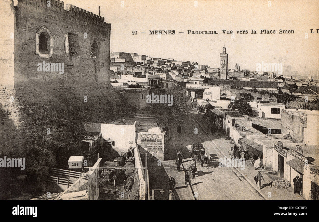 Meknes morocco aerial hi-res stock photography and images - Alamy