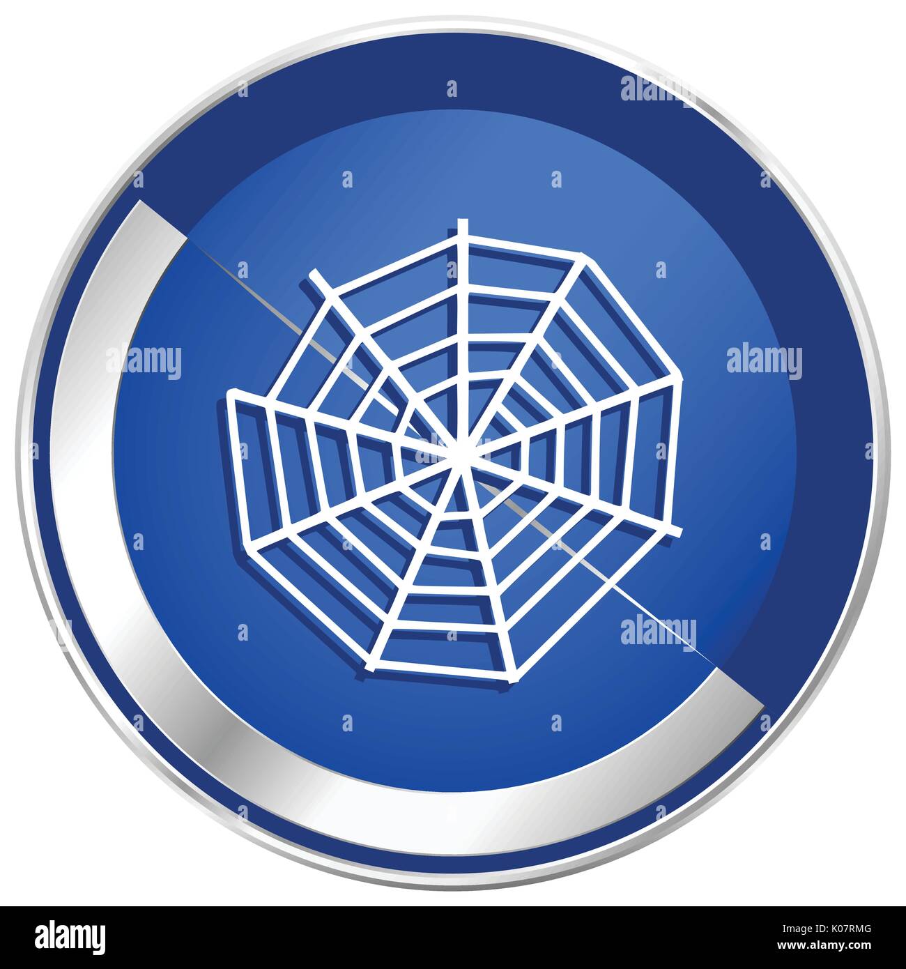 Silver spider Stock Vector Images - Alamy