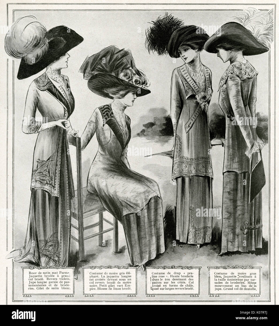 Women's fashion 1910 hi-res stock photography and images - Alamy