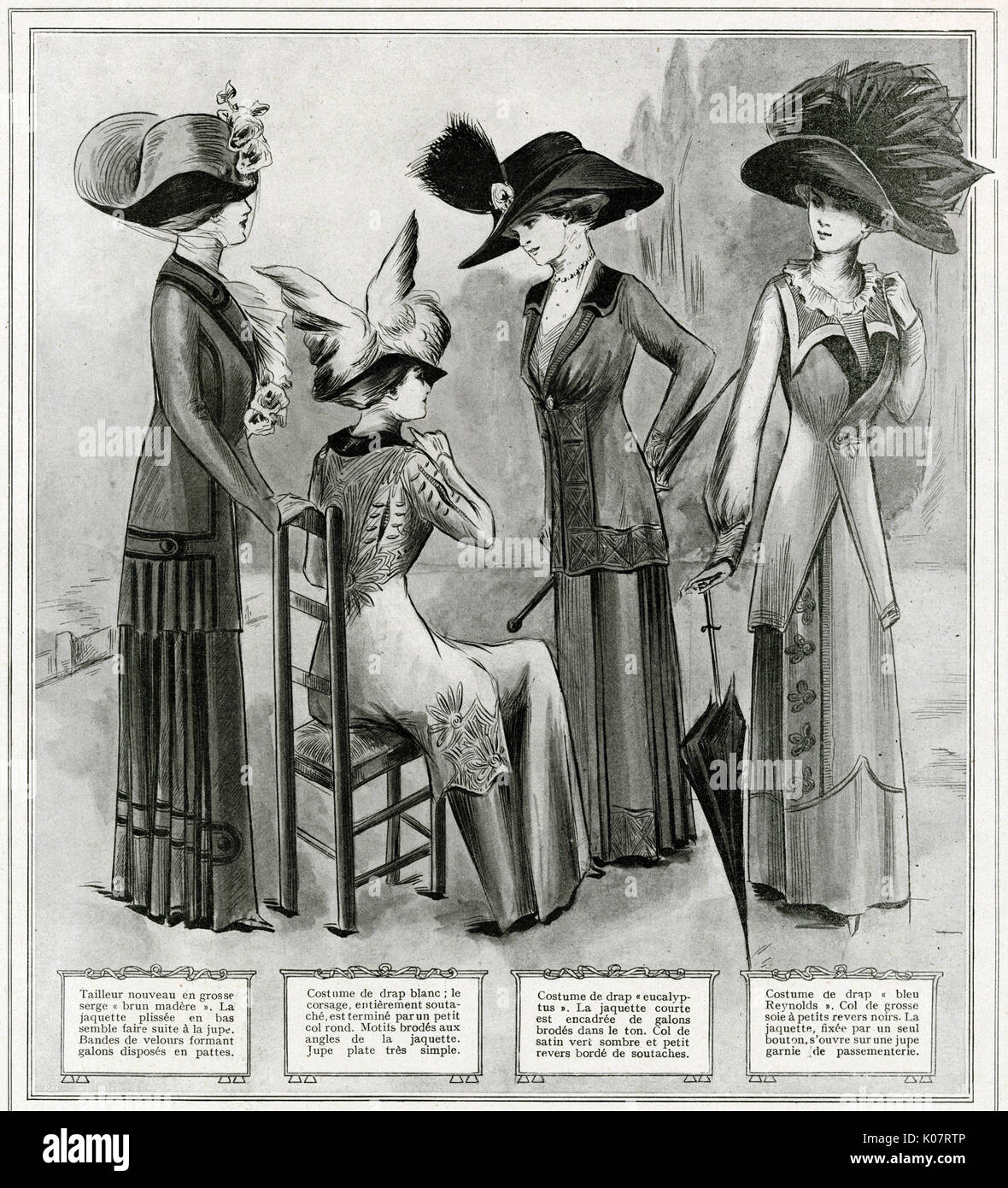 Women's fashion 1910 hi-res stock photography and images - Alamy