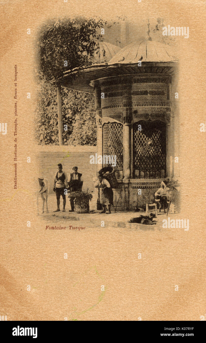 Istanbul, Turkey - Turkish Fountain Stock Photo - Alamy