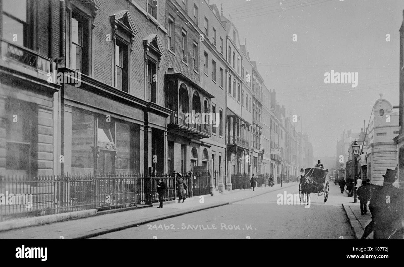 Saville row 1900s building england hi-res stock photography and images ...