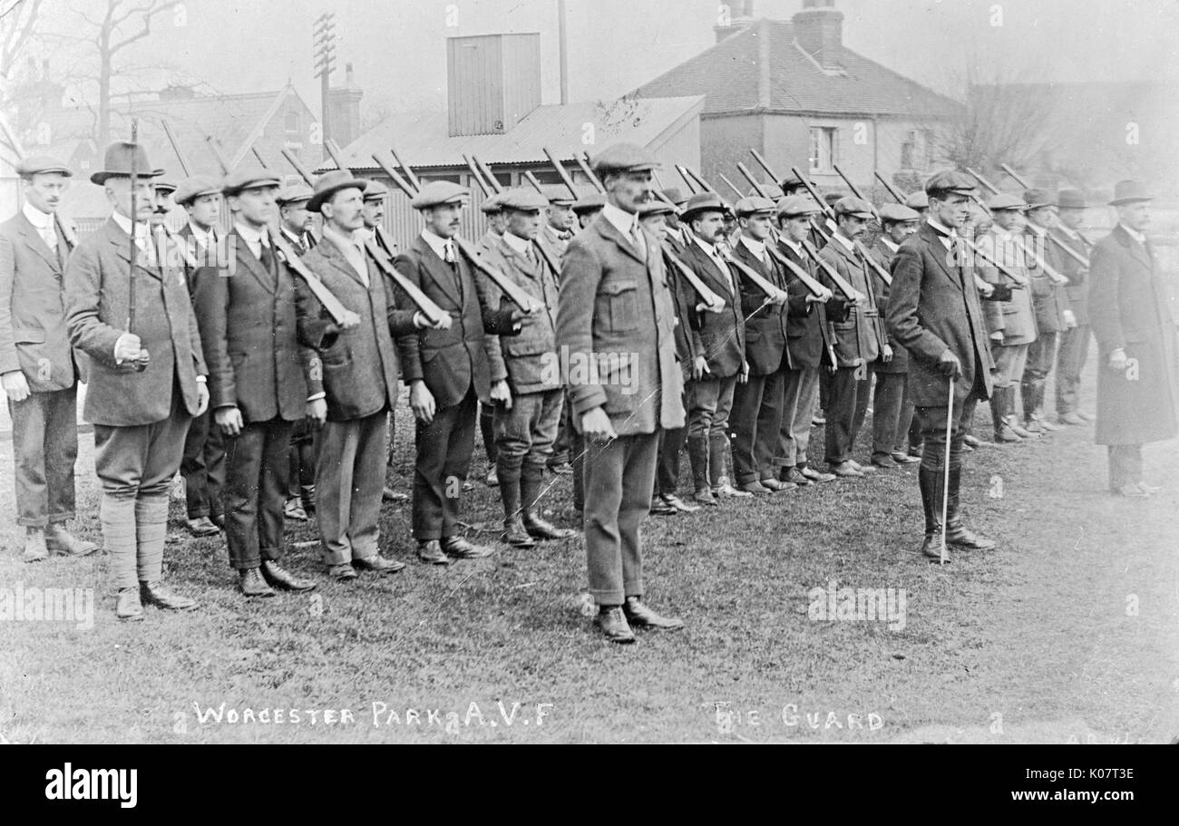 AVF Guard, Worcester Park, SW London (Surrey Stock Photo - Alamy