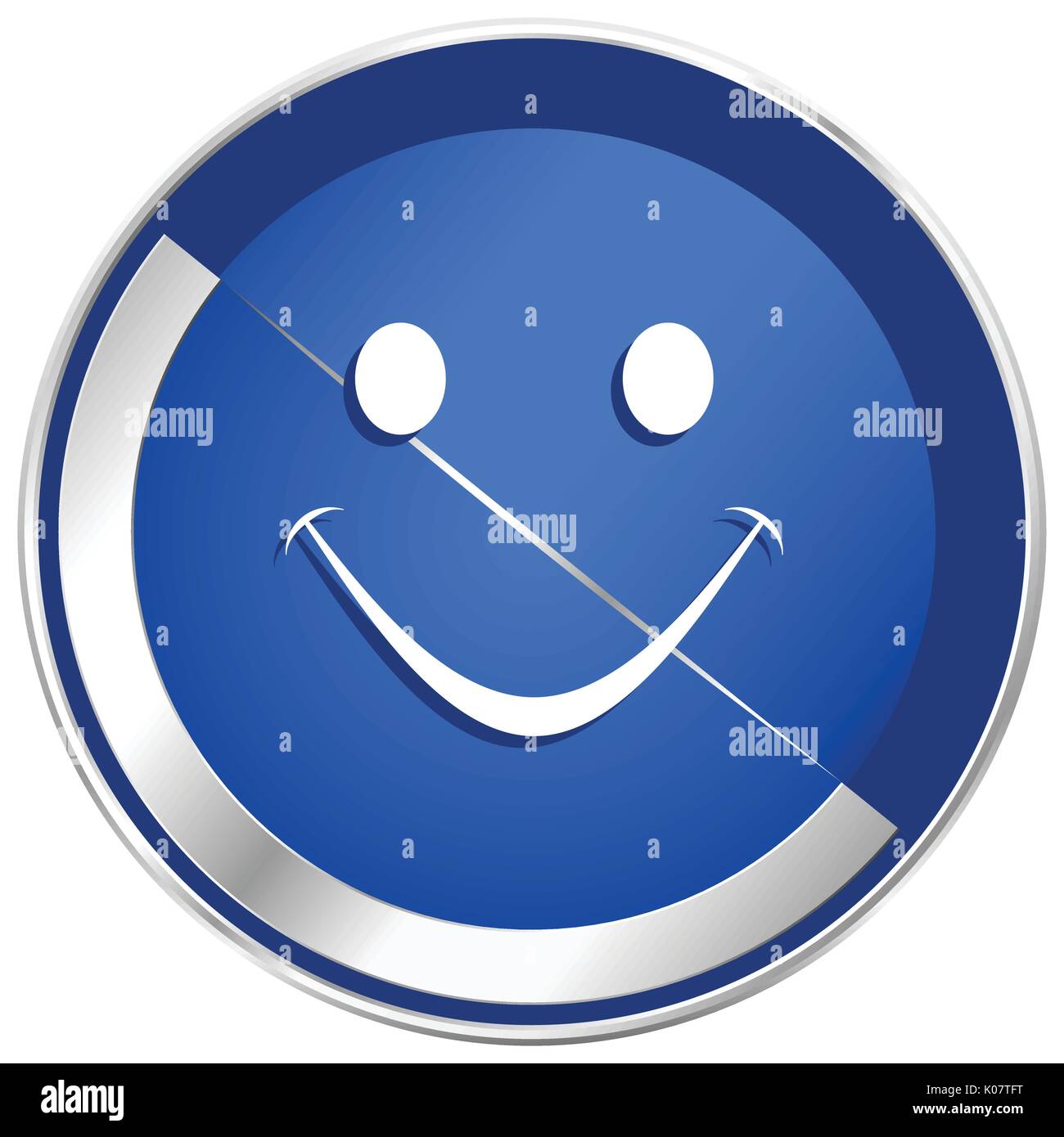 Smiley face symbol in phone hi-res stock photography and images - Alamy