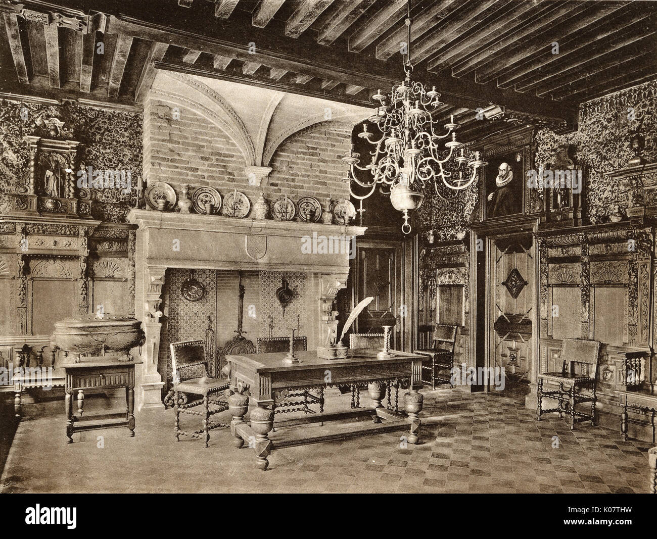 16th Century Interior Beams High Resolution Stock Photography and ...