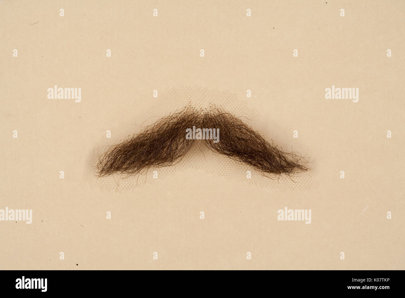 Artificial Mustache for Film and Theater Production Stock Photo - Alamy