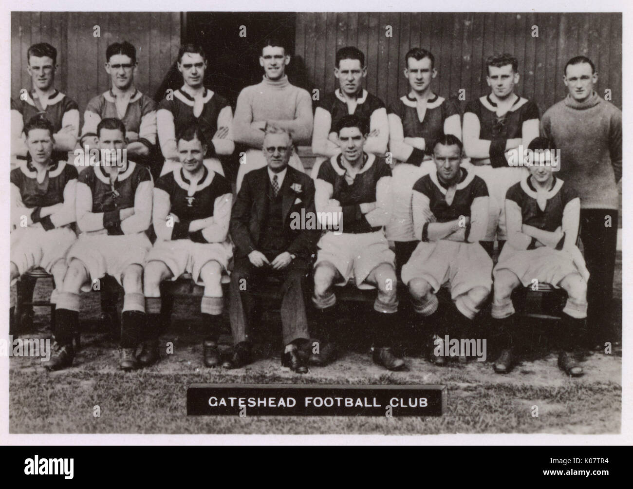 Gateshead FC football team 1934-1935 Stock Photo - Alamy
