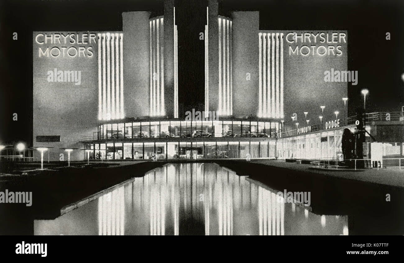 The Chrysler Building at the Century of Progress International ...