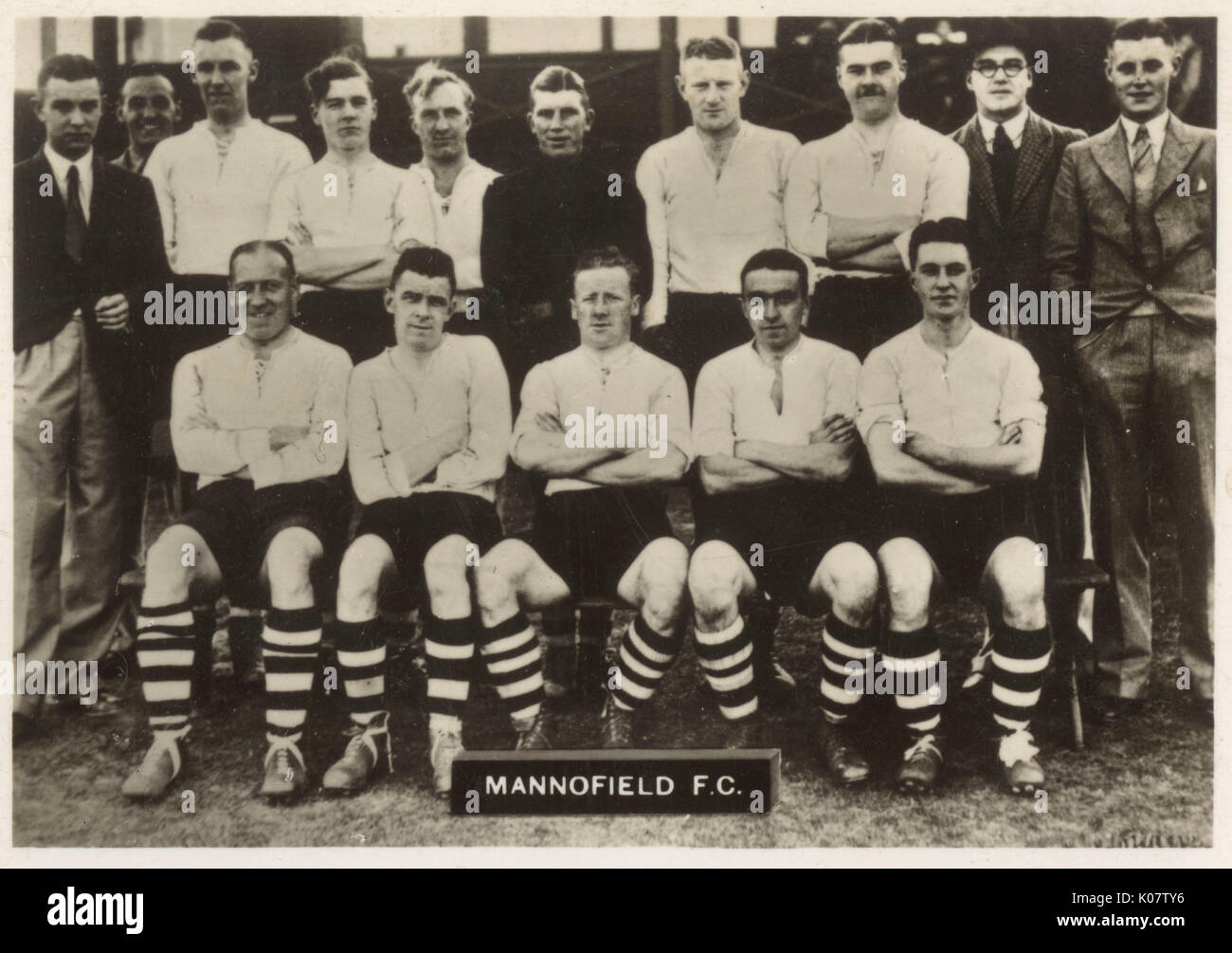 Mannofield FC football team 1934-1935 Stock Photo - Alamy