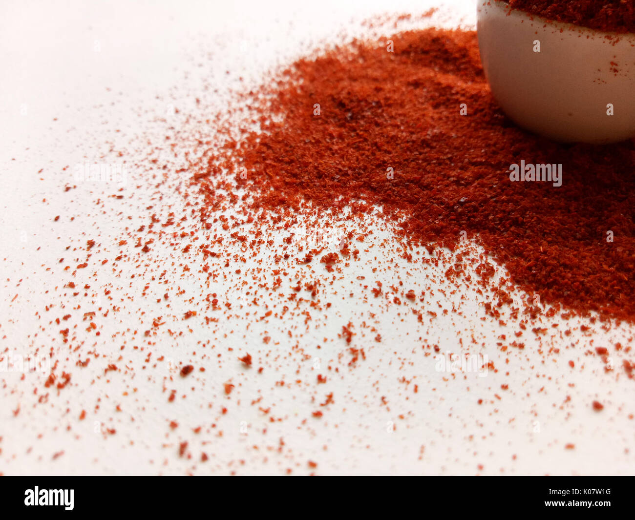 Red Chili Pepper Powder Spice Stock Photo - Alamy
