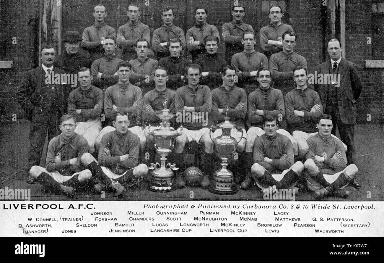 Liverpool fc football club team hi-res stock photography and images - Alamy