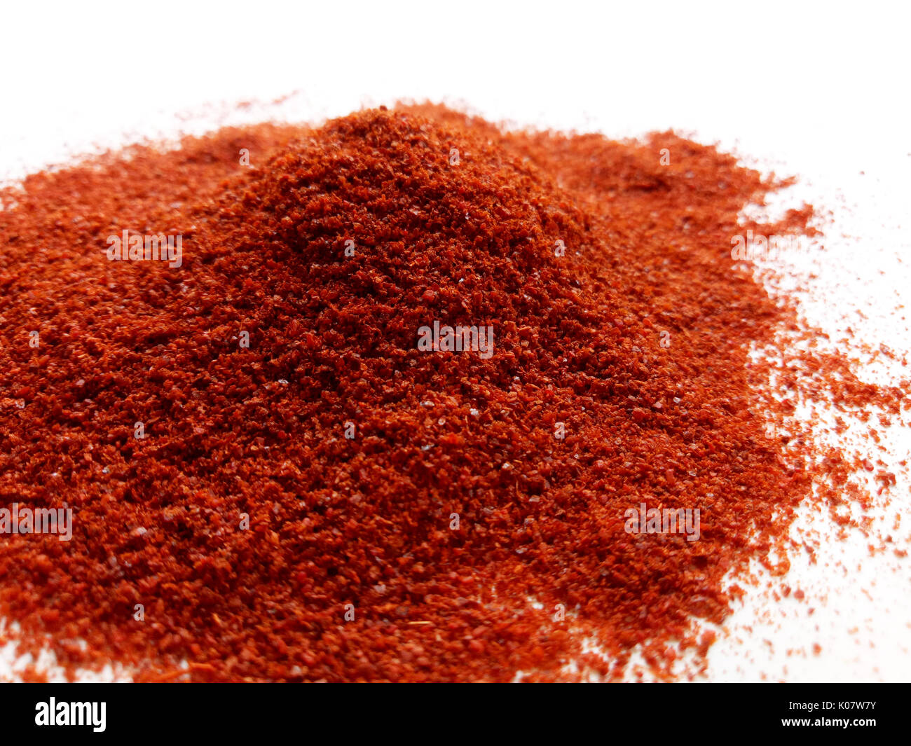 Red Chili Pepper Powder Spice Stock Photo - Alamy