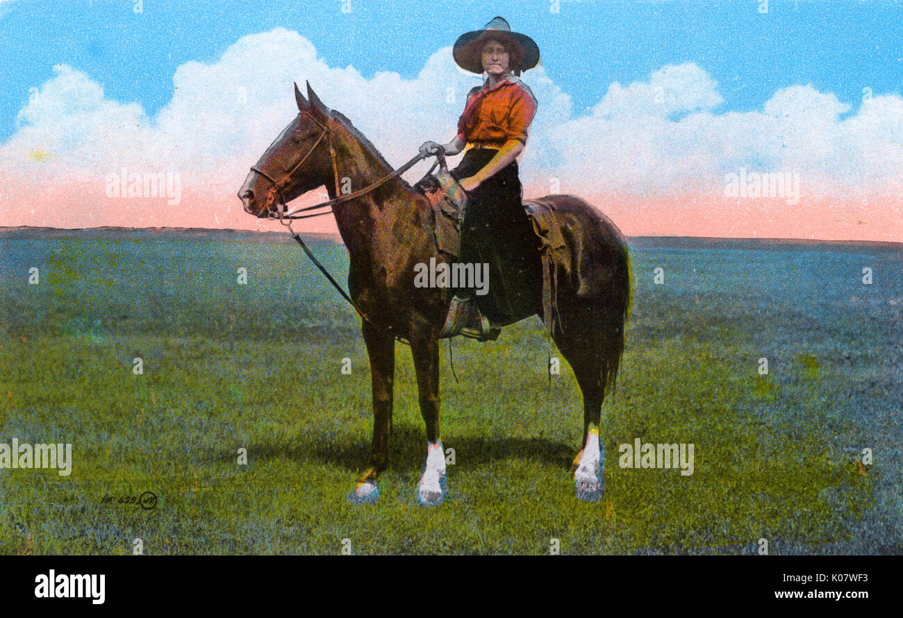 Canadian cowgirl hi-res stock photography and images - Alamy