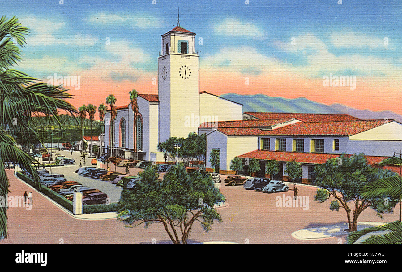 Los angeles union station hi-res stock photography and images - Alamy