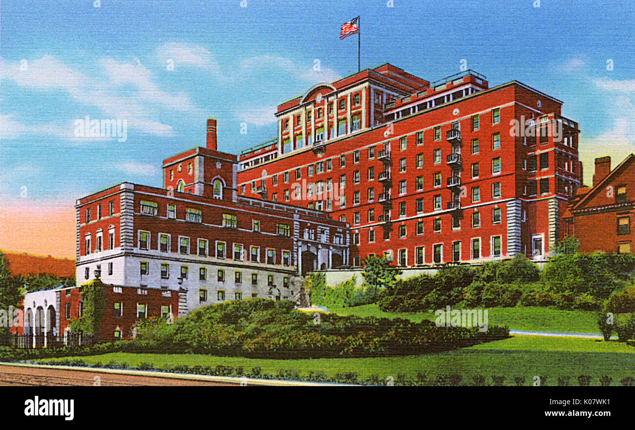 Pittsburgh, Pennsylvania, USA - Montefiore Hospital Stock Photo - Alamy
