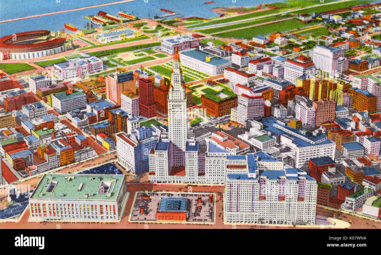 Cleveland ohio terminal tower hi-res stock photography and images - Alamy