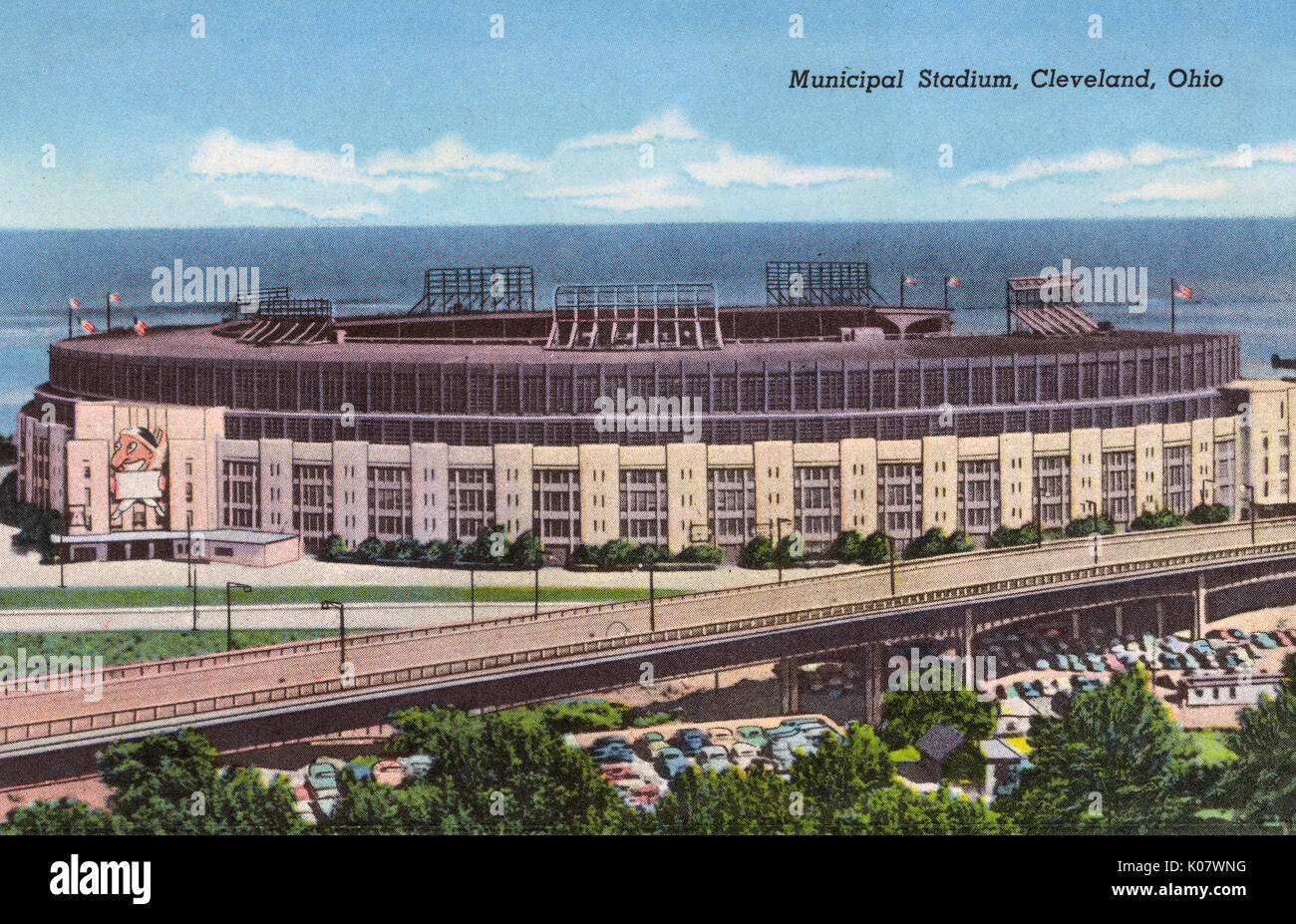 Cleveland municipal stadium hi-res stock photography and images - Alamy