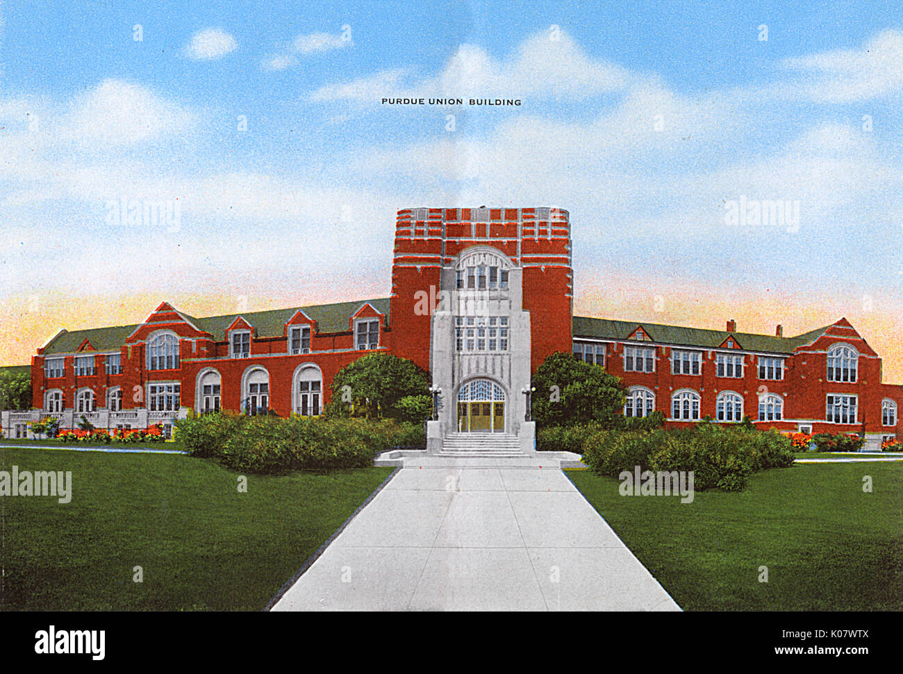 Indiana university building hi-res stock photography and images - Alamy