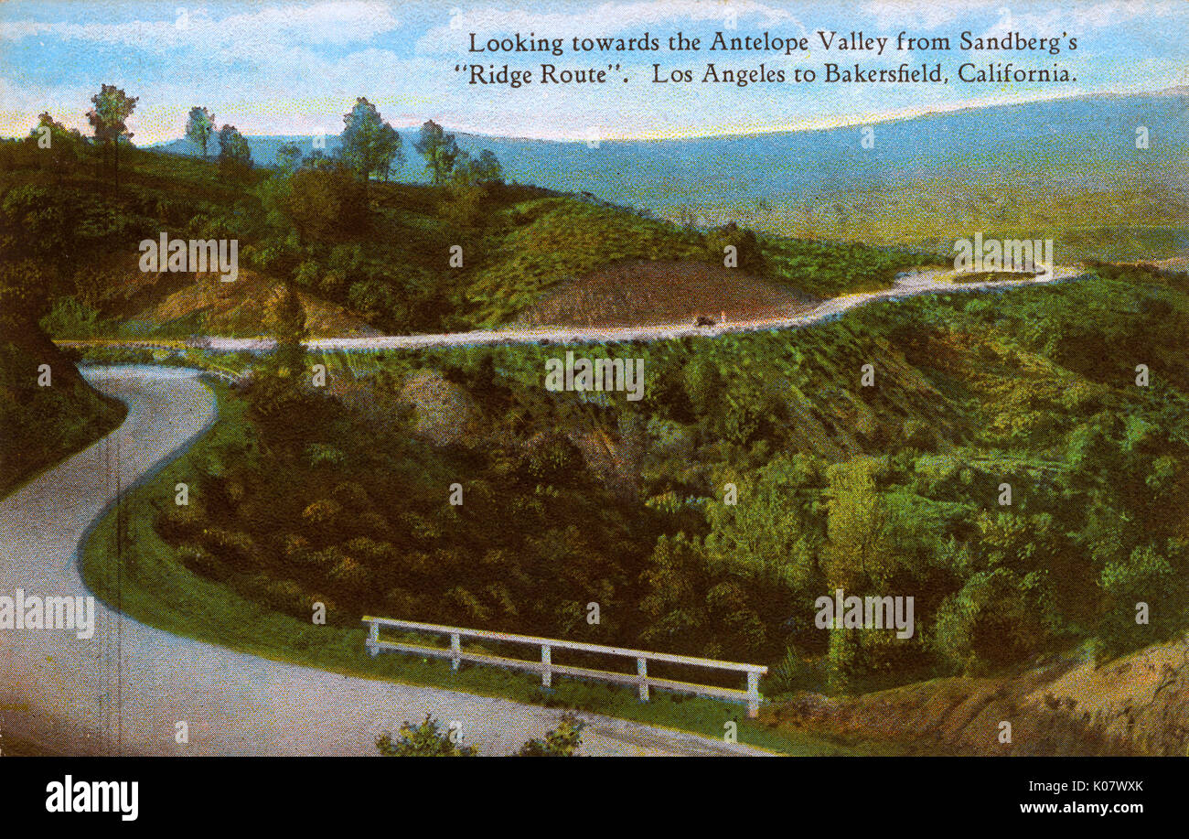 Los angeles california 1920s hi-res stock photography and images - Alamy