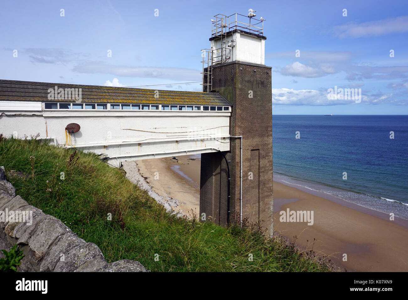 ENTRANCE AND LIFT SHAFT TO THE BEACH AT MARSDEN GROTTO SOUTH SHIELDS ...