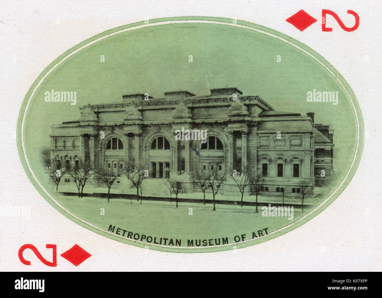 New York City - playing card - 71st Regiment Armoury Stock Photo - Alamy