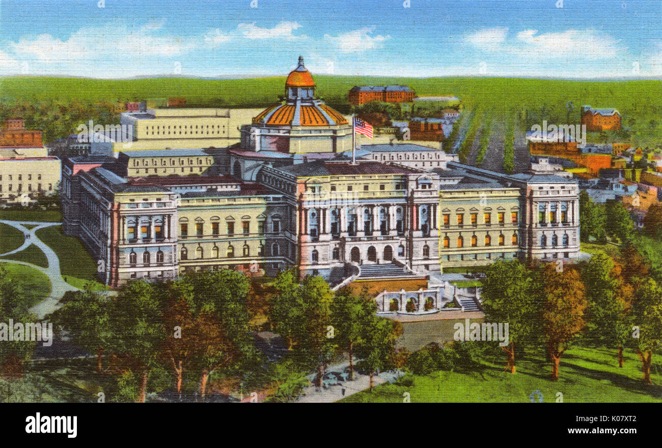 Washington D C Birds Eye View District High Resolution Stock ...