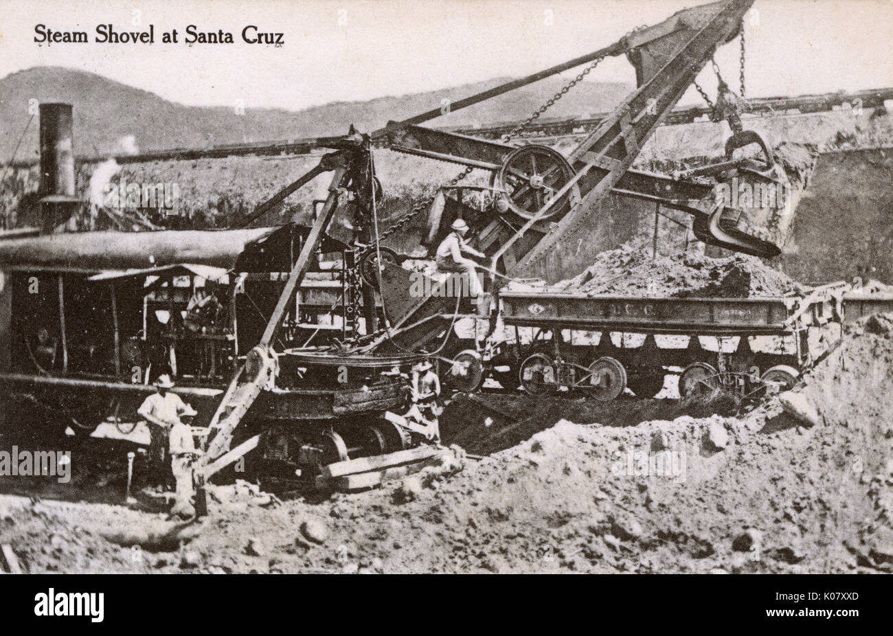 Modern Steam Shovel