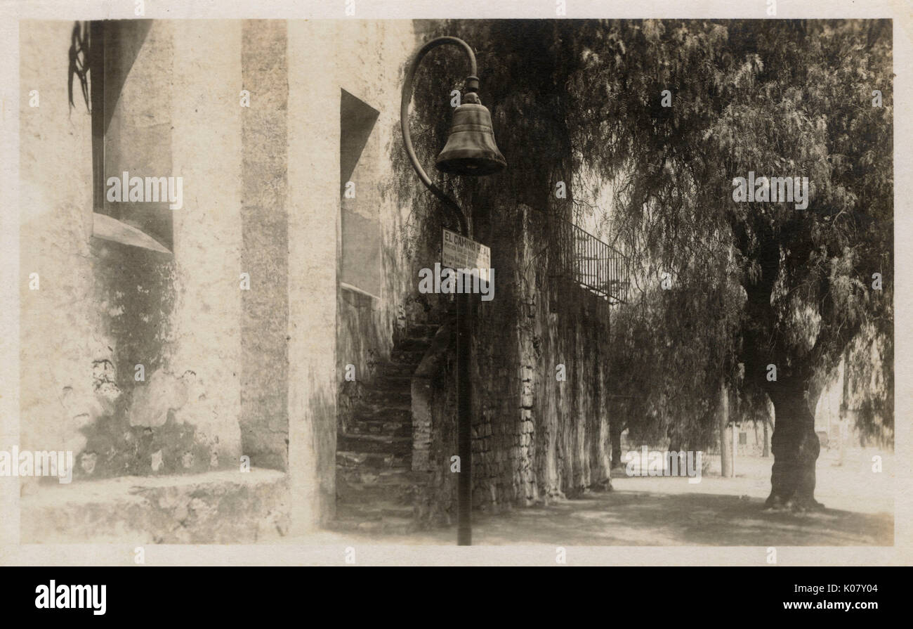 El Camino Real Mission Bell, California, USA Stock Photo - Alamy