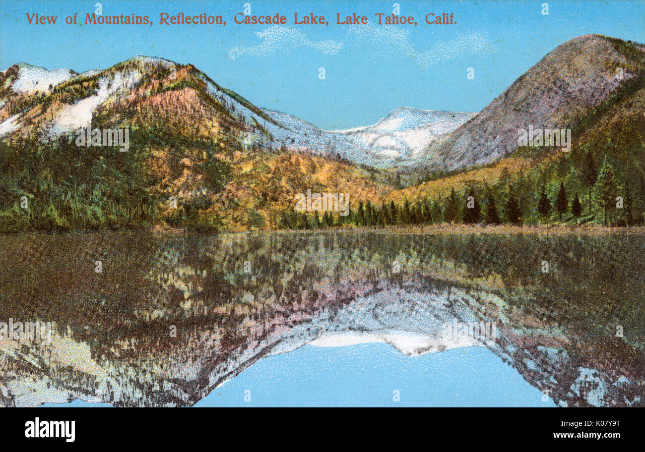 Cascade lake hi-res stock photography and images - Alamy