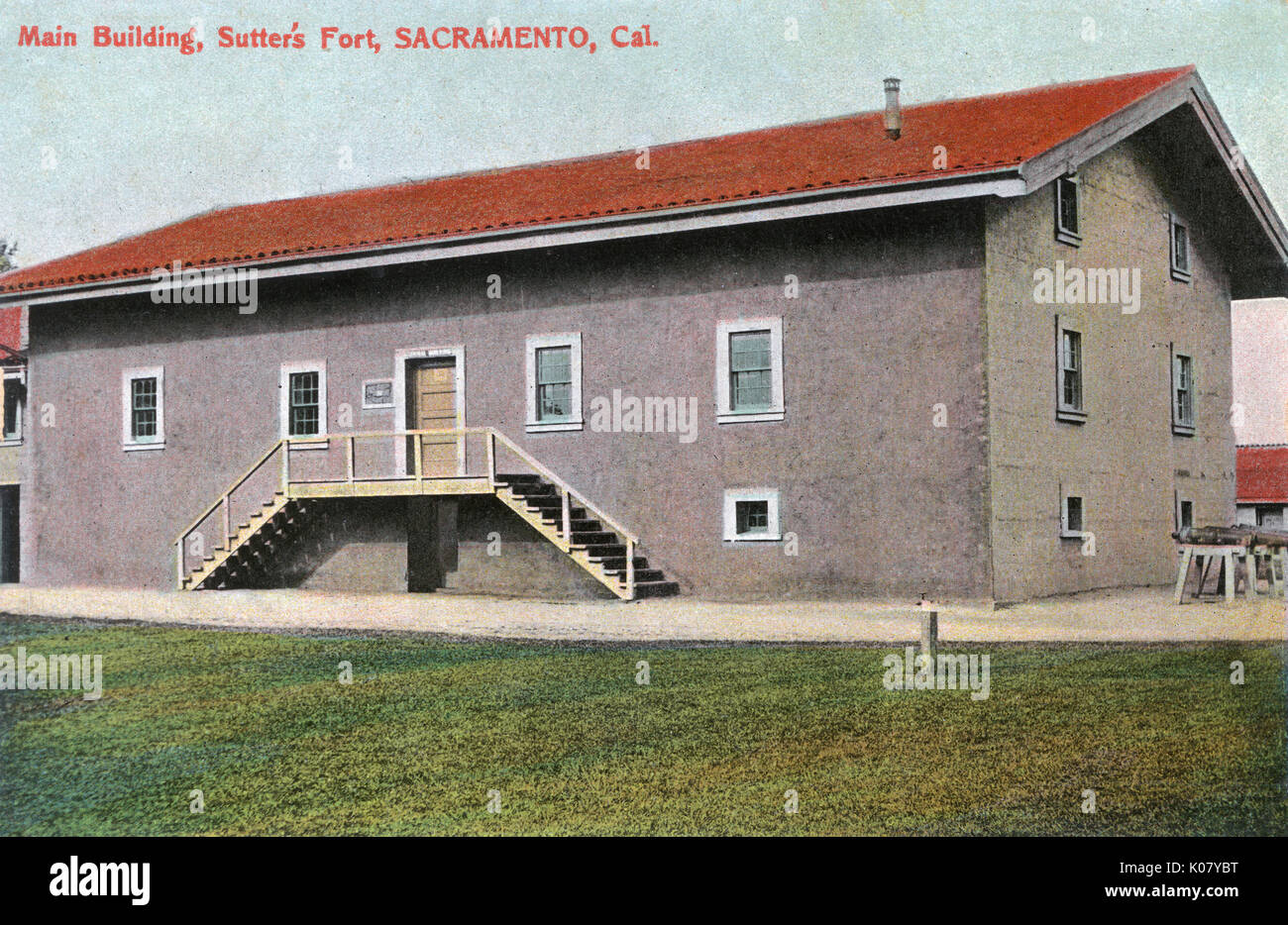 California sacramento sutter fort hi-res stock photography and images ...