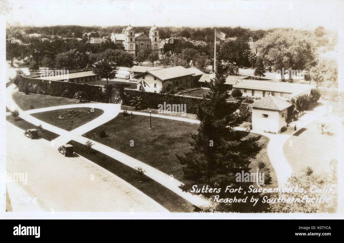 California sacramento sutter fort hi-res stock photography and images ...